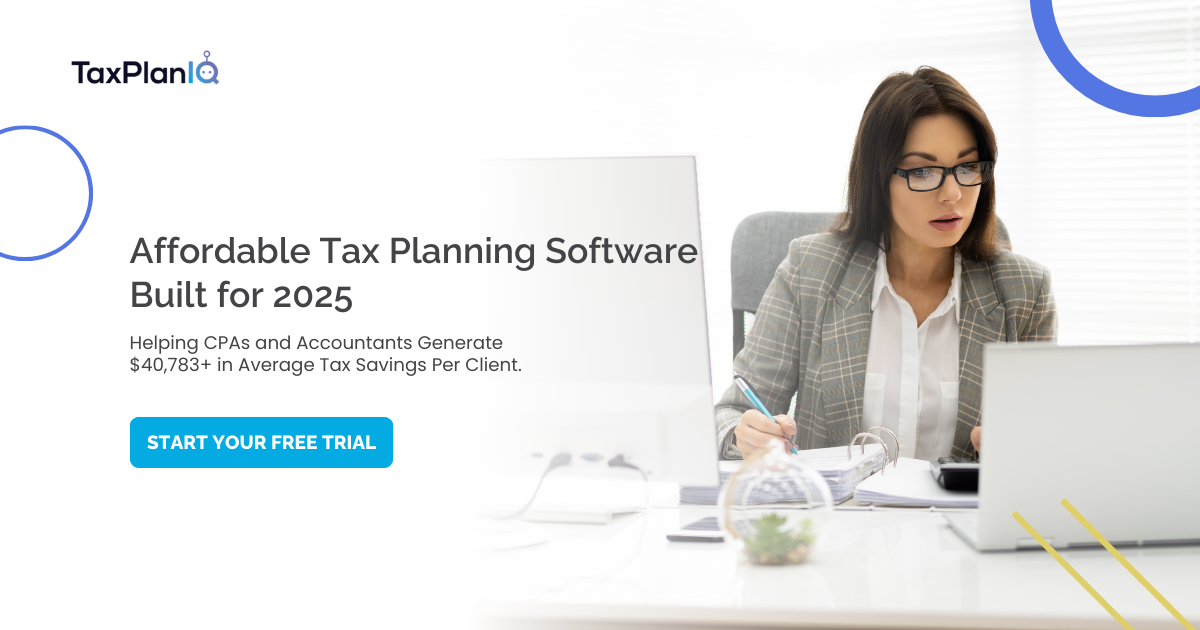 Tax Planning Software for Accountants and CPAs