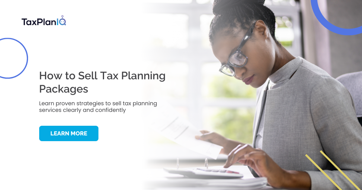 Tax Planning Packages for Accountants, CPAs and EAs